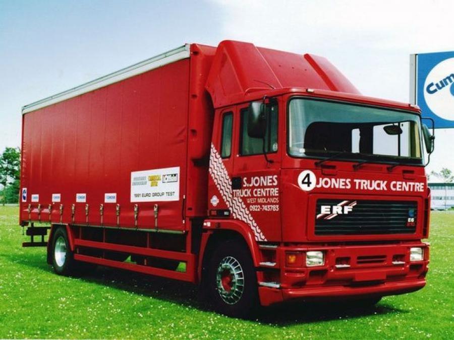 ERF E6 1990 года выпуска. Фото 1. VERcity